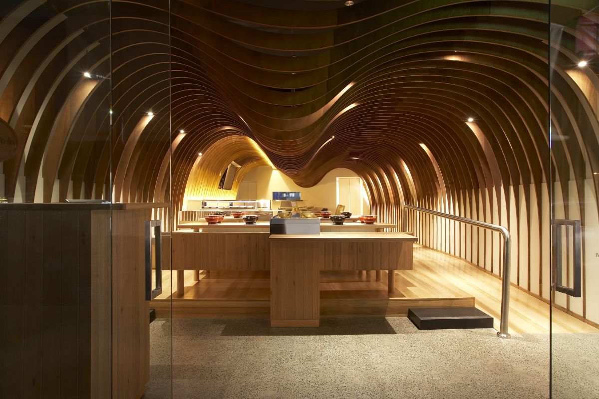 AMASSING DESIGN: CAVE RESTAURANT - KOICHI TAKADA ARCHITECTS